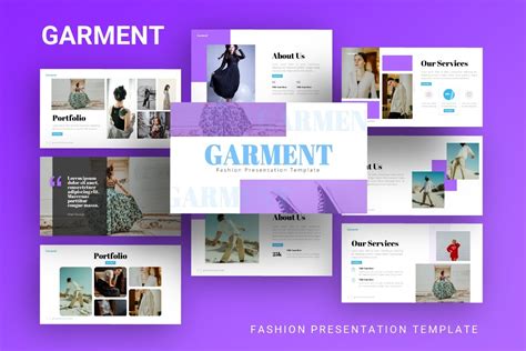 Presentation Template Garment Graphic By Dijimedia · Creative Fabrica