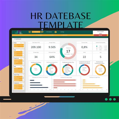 human resource database template hr database template hr database