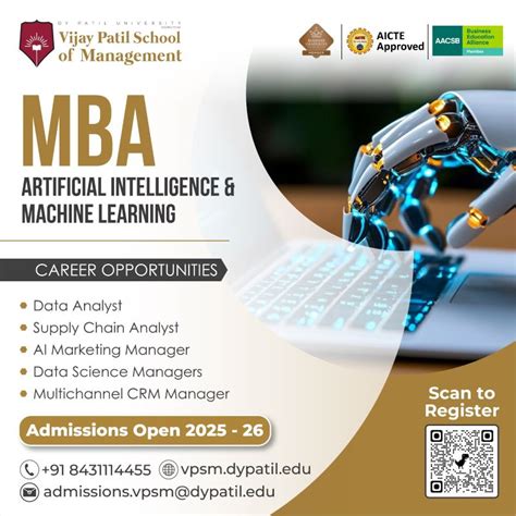 Ai Machinelearning Mba Vijaypatilschool Techinnovation