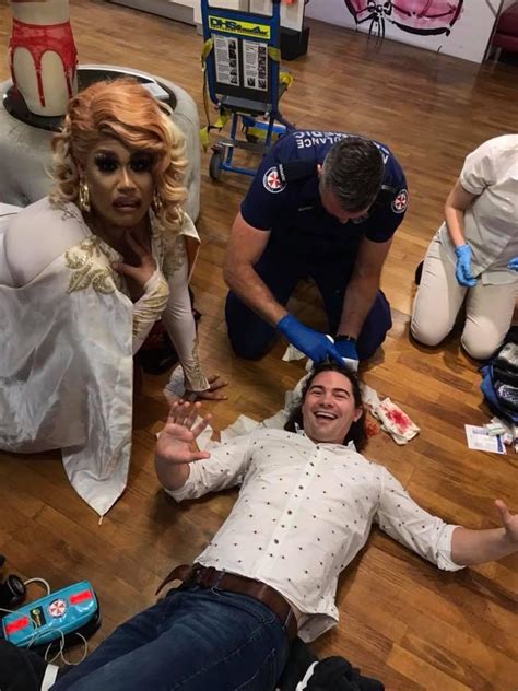 Australian Drag Queen Coco Jumbo Was Performing At A Shopping Centre Mall In Sydney And My
