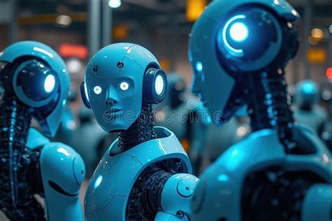 Ai Powered Industrial Automation Real Life Applications Of Intelligent Robotics Stock