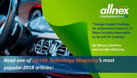 Allnex On Linkedin We Are Very Proud To Have Our Piece Energy Curable Coatings For
