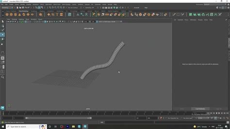 Autodesk Maya 2023 how to use curve warp tool - YouTube