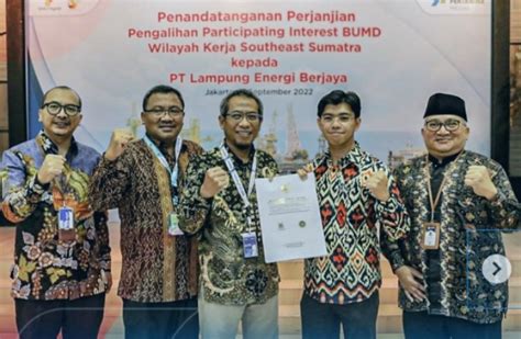 Phe Oses Tandatangani Perjanjian Pengalihan Pi Bumd 5 Untuk Wk Ses Berita Energi And Minerba
