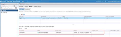 Vmware Site Recovery Manager Srm 60 Part 5 Configuring Srm Array