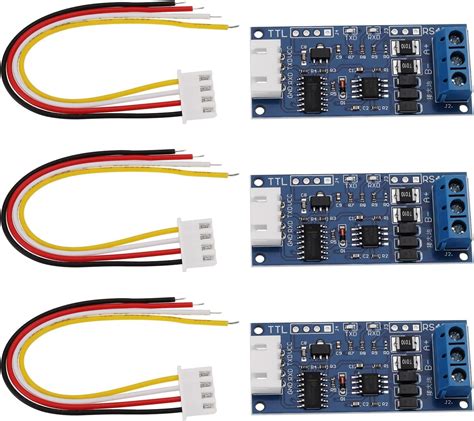 Pack TTL To RS Adapter Module V V Signals Serial Port Power Supply Converter