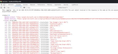 Get List Of Microsoft Azure AD Group Names Using MSAL Library In Angular Stack Overflow