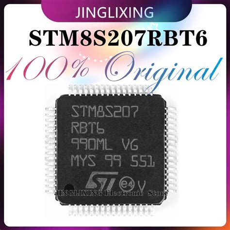 new and original stm8s207rbt6 lqfp64 semiconductor mcu 8 bit single