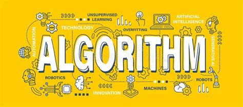 Algorithm Technology And Ai Artificial Intelligence Concept Word