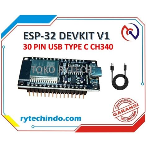 Jual Esp32 Esp 32 Devkit V1 Wifi Bluetooth Esp32 D0wd Shopee Indonesia
