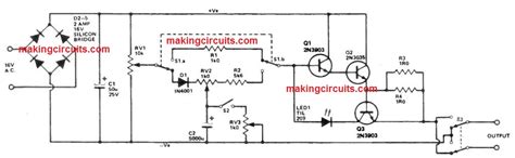 Model Railway Controller Circuit Diagram Model Train Control