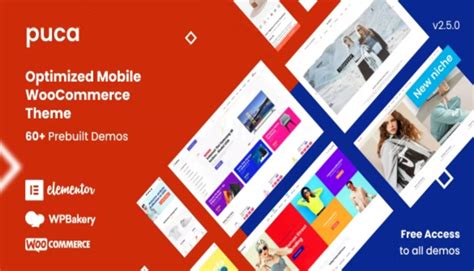 Puca Wordpress Theme Optimized Mobile Woocommerce Gplplace