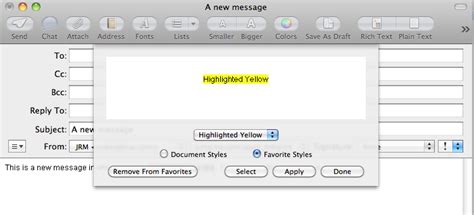 How To Highlight Text In Yellow Using Apple Mail Mihalick Us