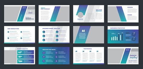 การนําเสนอทางธุรกิจโบรชัวร์คู่มือการออกแบบหรือ Powerpoint สไลด์แม่แบบหรือคู่มือการขายเลื่อน