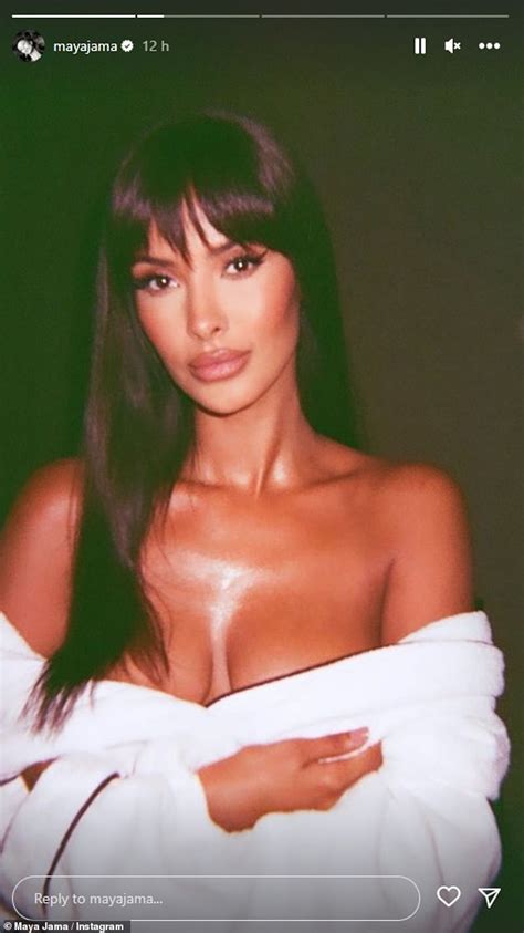 Maya Jama Puts On A Very Daring Display As She Flaunts Her Ample