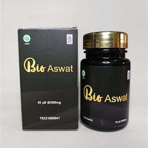Jual Bio Aswat Pil Hitam Herbal Isi 45pil Shopee Indonesia
