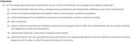 Buying A Boat With A Partial Declaration Of Conformity To Rcdrcr