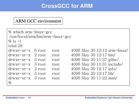 준비물 Linux including CrossGCC for ARM SMDK and Trace USB ICD ppt download