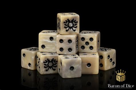 Skeleton Rune Dice Baronofdice