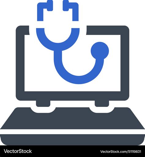 Computer Diagnostic Icon Royalty Free Vector Image