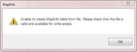 Error Mapinfo Bit Failing To Call Xlsx Workbooks Geographic Information