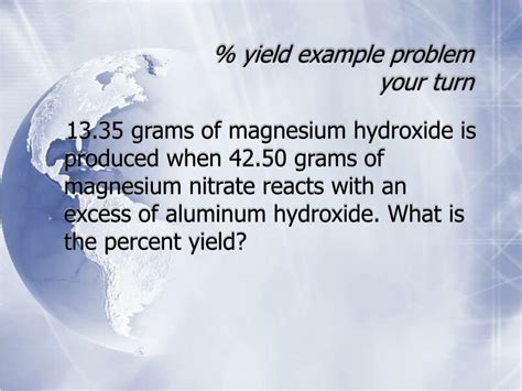 PPT Yield PowerPoint Presentation Free Download ID