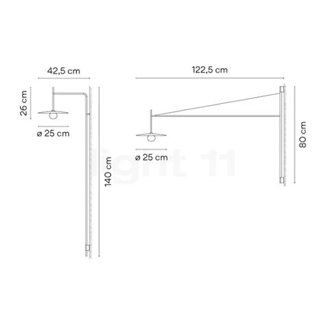 Buy Vibia Tempo 5756 Wall Light Led With Plug At Light11eu