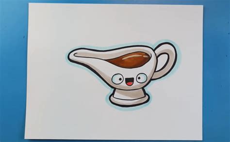 Gravy Line Drawing At Jayden Sievwright Blog