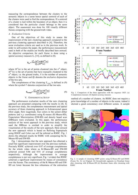 a feature clustering approach based on histogram of oriented optical