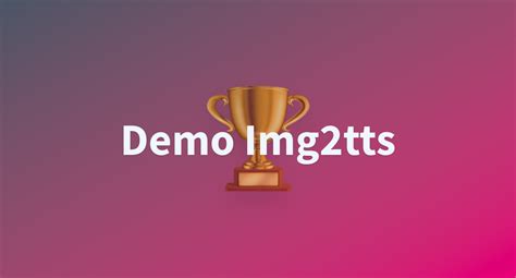 Di Mitris Demo Img2tts At Main