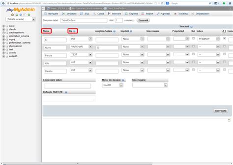 Mysql 1 Crearea Unei Baze De Date Tutoriale Penet