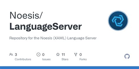 Github Noesislanguageserver Repository For The Noesis Xaml