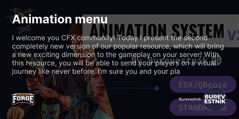 Pleb Masters Forge Hub Animation Menu