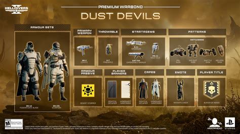 Helldivers 2 Dust Devils Premium Warbond Arrives On September 4th