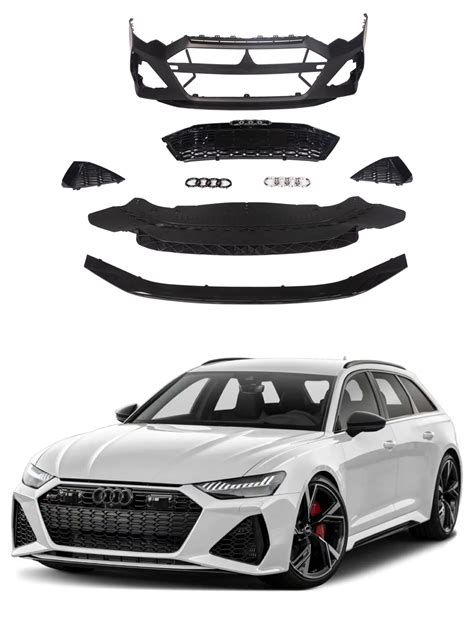 Car Accessories Auto Body Kit For Audi A6 Upgrade To Rs6 2019 2020