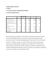 Data Analysis Docx STUDENT NUMBER K PART B Data Analysis Method PARAGRAPHS