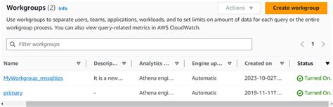 limit data used by amazon athena queries