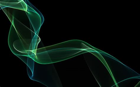 Premium Photo Dark Abstract Background With A Glowing Abstract Waves