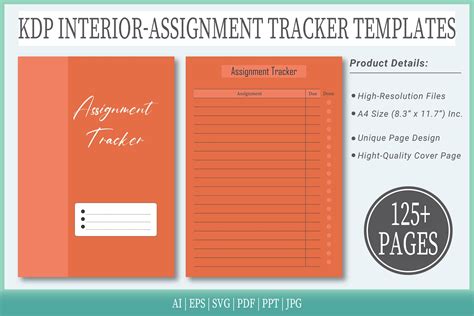 Assignment Tracker Graphic By Finer Designers · Creative Fabrica
