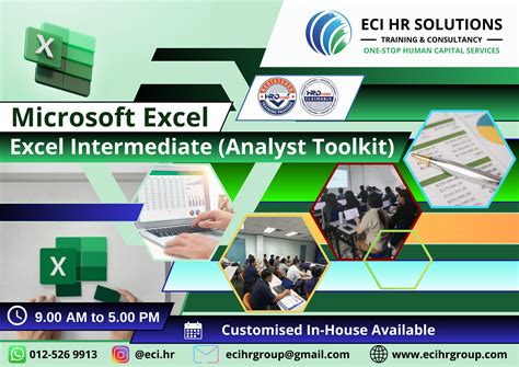 Microsoft Excel Excel Intermediate Analyst Toolkit Eci Hr