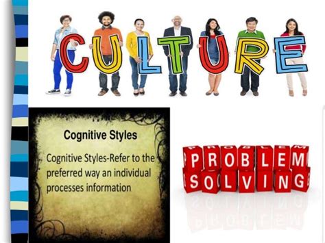 Culture Cognitive Styles And Problem Solving