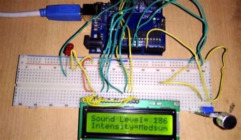 Decibel Meter Using Sound Module Arduino With LCD Display