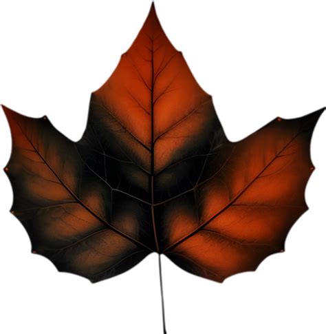 An Image Of A Stylized Leaf AI Generated PNG An Image Of A Stylized Leaf AI Generated PNG