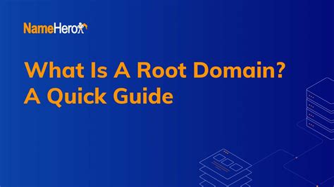 What Is A Root Domain A Quick Guide