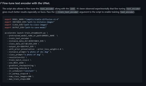 doubt about text encoder r dreambooth