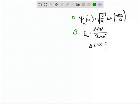 Think About What Happens To Wave Functions For A Particle In A Square Infinite Potential Well As
