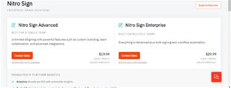 Nitro Vs Docusign Comparing E Sign Options