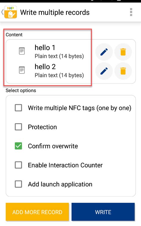 Multiple Ndef Records Visualized In Tagxplorer Nxp Community