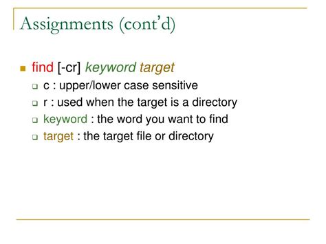 Ppt System Programming Assignment 1 Shell And File Operation Powerpoint Presentation Id4232697