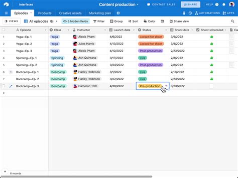 Organize Data In Fields In Airtable Airtable